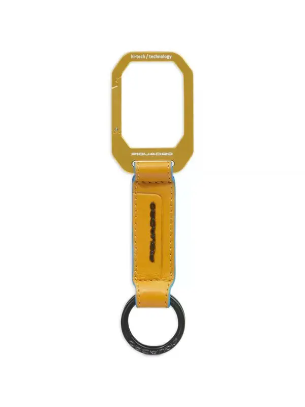 PIQUADRO Carabiner Keychain - Gold