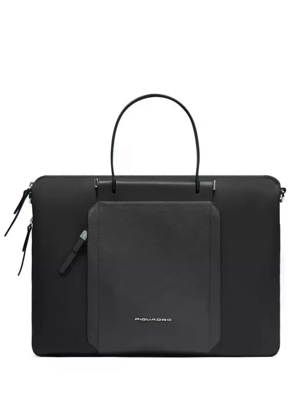 PIQUADRO Circle Slim Laptop Bag - Black