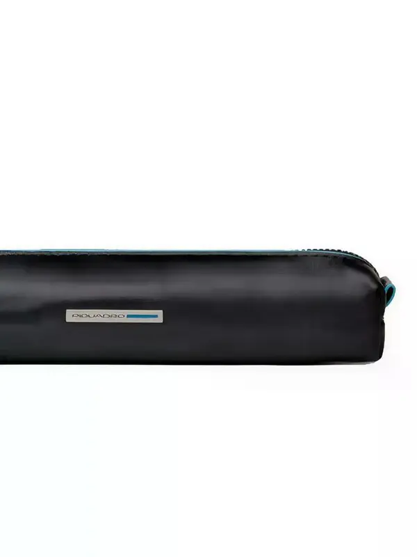 PIQUADRO Leather Pencil Case - Blue