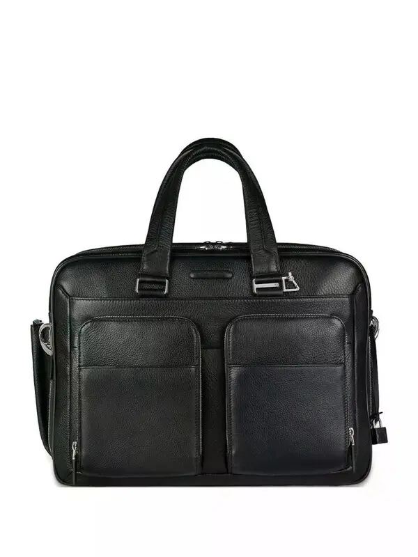 PIQUADRO Expandable Laptop Bag - Black