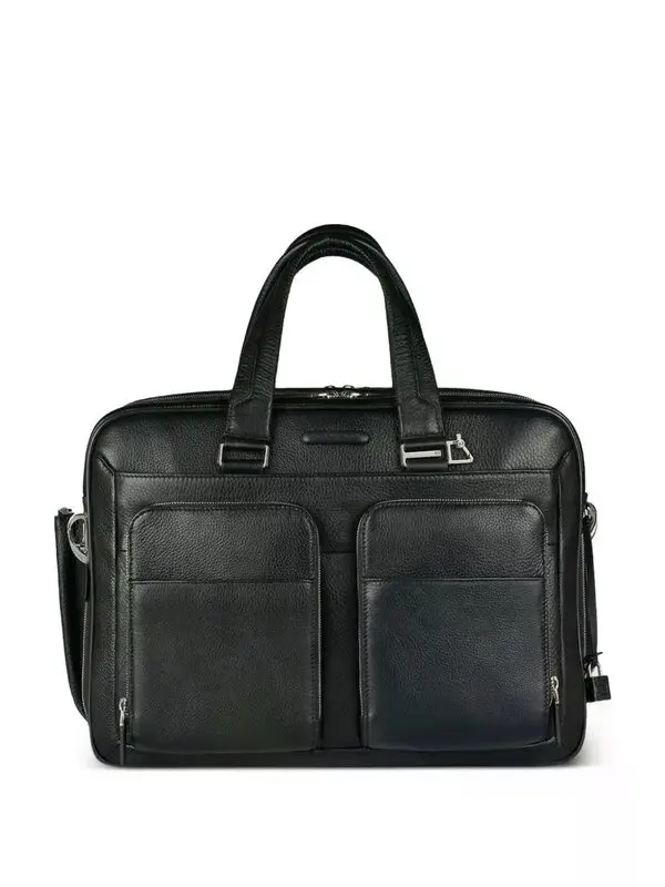 PIQUADRO Expandable Laptop Bag - Black