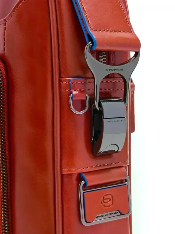 PIQUADRO Leather Laptop Bag