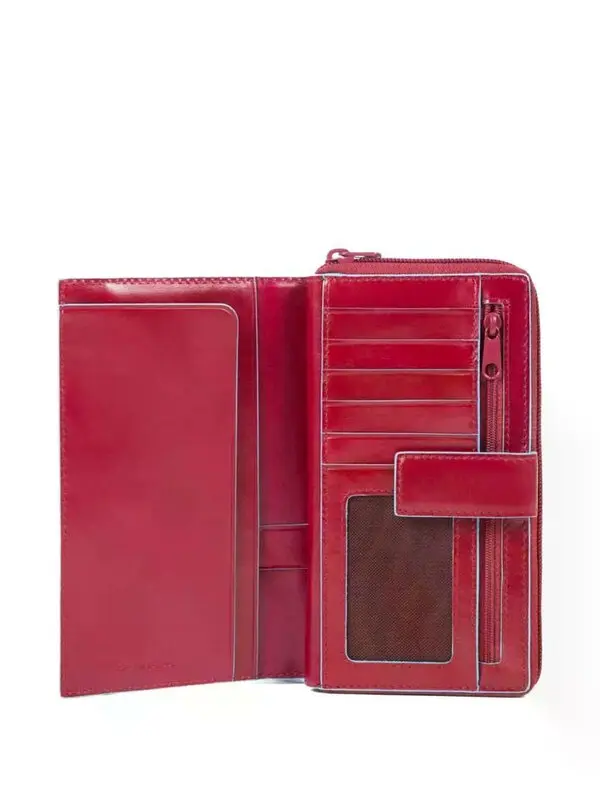 PIQUADRO Coin Leather Wallet