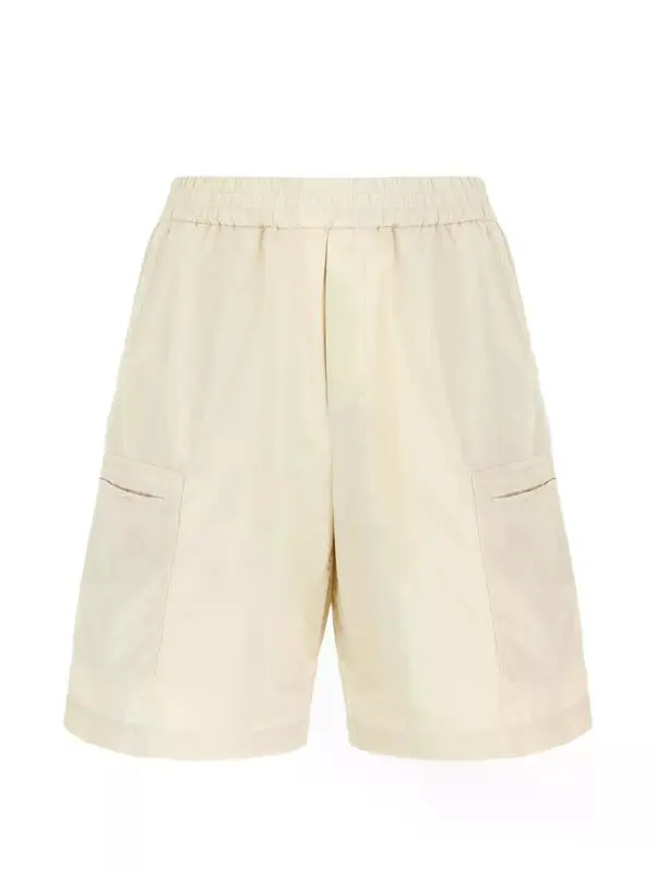 Iceberg Elasticated Bermuda Shorts - Neutrals