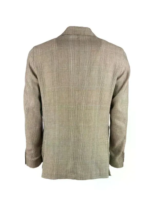 COLAMARINO Single-breasted Checked Blazer