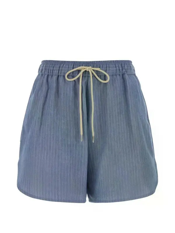 Jacob Cohen Striped Shorts - Blue