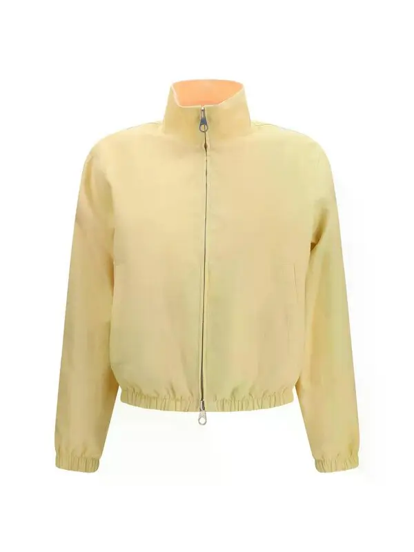 Loro Piana Linen Bomber Jacket - Yellow