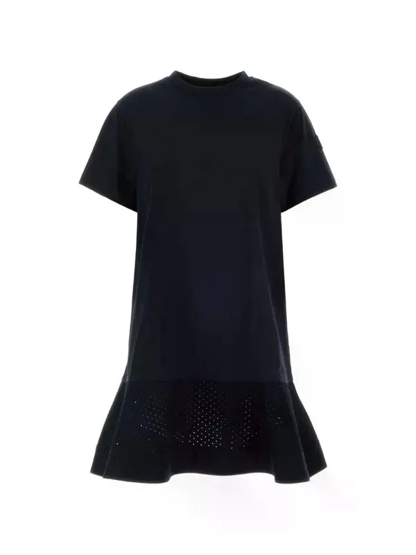 Moncler Short-sleeve Mini Dress - Blue
