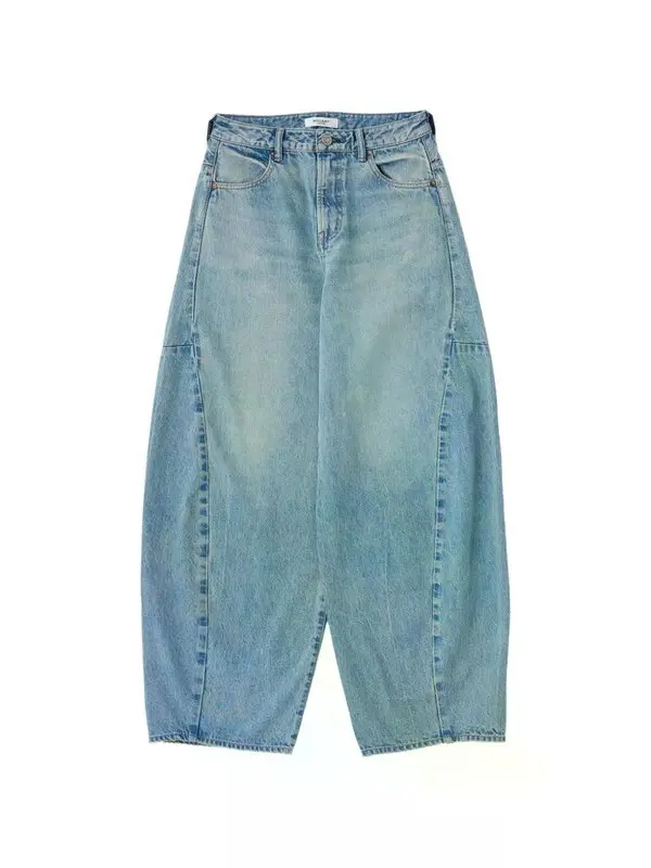 Moussy Vintage Frimley Barrel Jeans - Blue