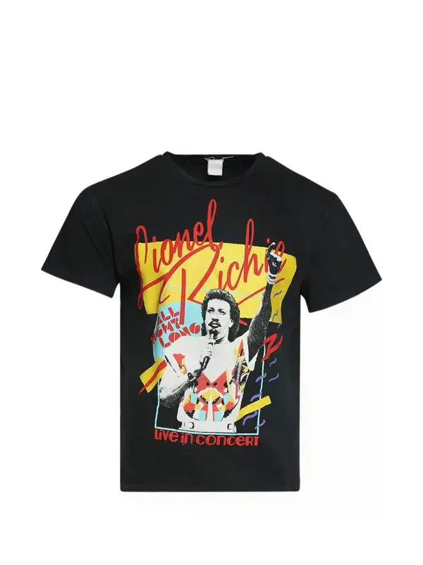 MadeWorn Lionel Richie Everybody Dance 90s T-shirt - Black