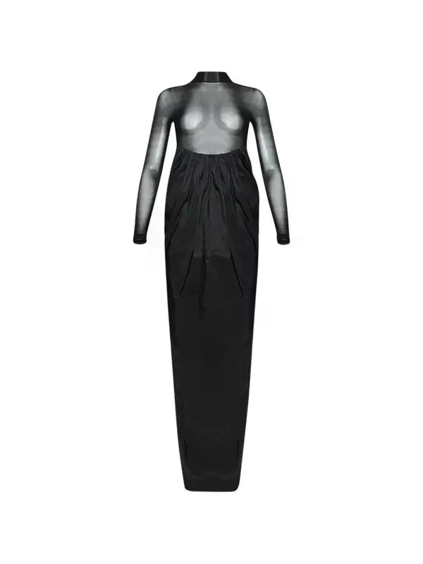 Burc Akyol Sultan Vestale Maxi Dress - Black
