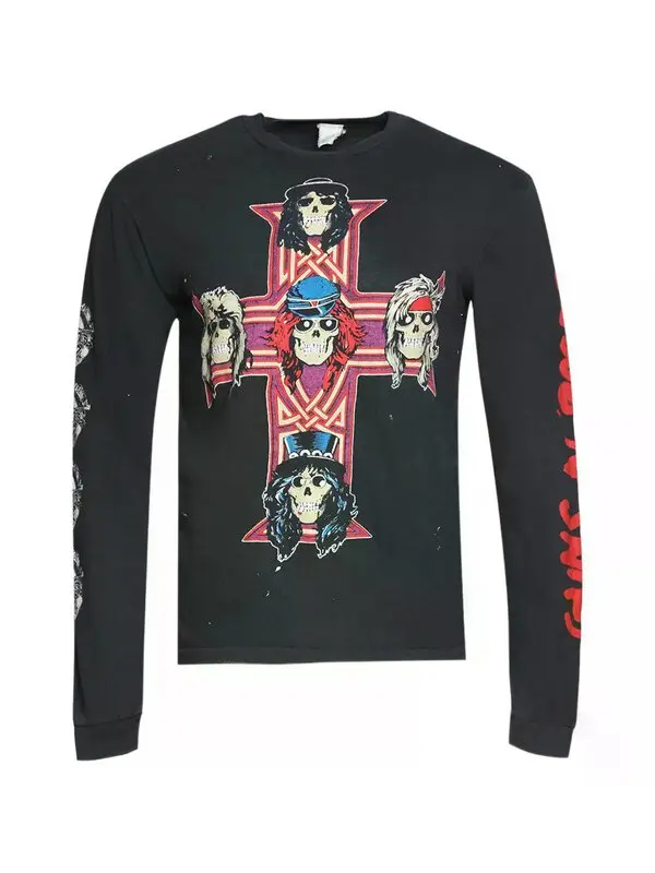 MadeWorn X Guns 'n Roses So Far Away Long-sleeve T-shirt - Black