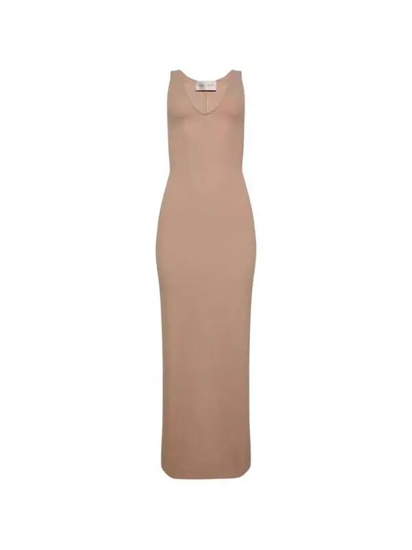 Florence & Fortitude Cameron V-neck Dress - Neutrals