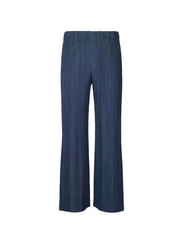 Issey Miyake Tailored Pleats Trousers - Blue