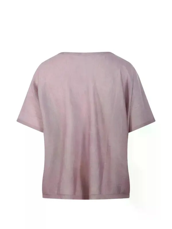 ROBERTO COLLINA Short-sleeved T-shirt - Pink