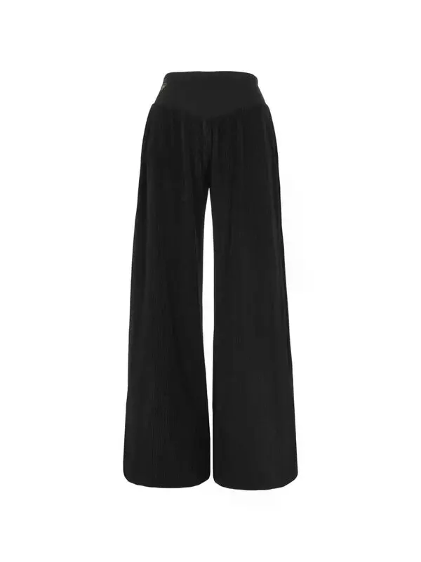 MACRON Elasticated-waistband Trousers - Black
