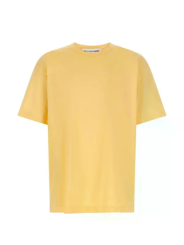 Comme Des Garçons Logo Print T-shirt - Orange