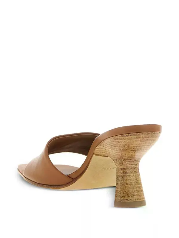 Vicini Lavenue Leather Sandals - Brown