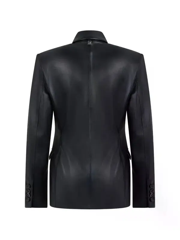 Giuseppe Di Morabito Double-breasted Leather Blazer