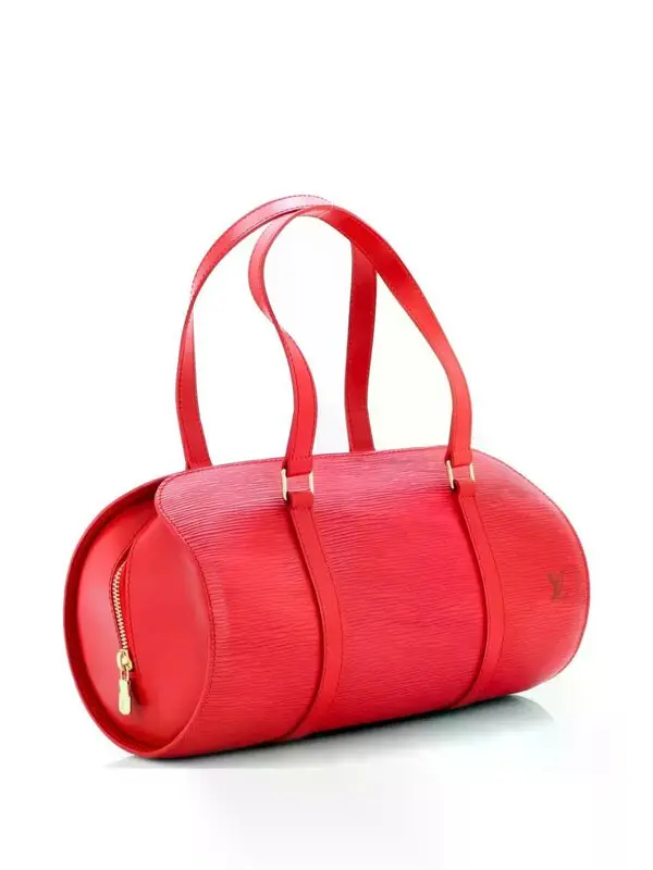 LOUIS VUITTON Soufflot Epi Leather Handbag - Red