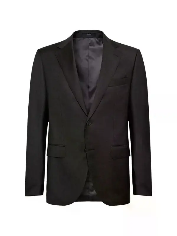 Boggi Milano Single-breasted Blazer - Grey