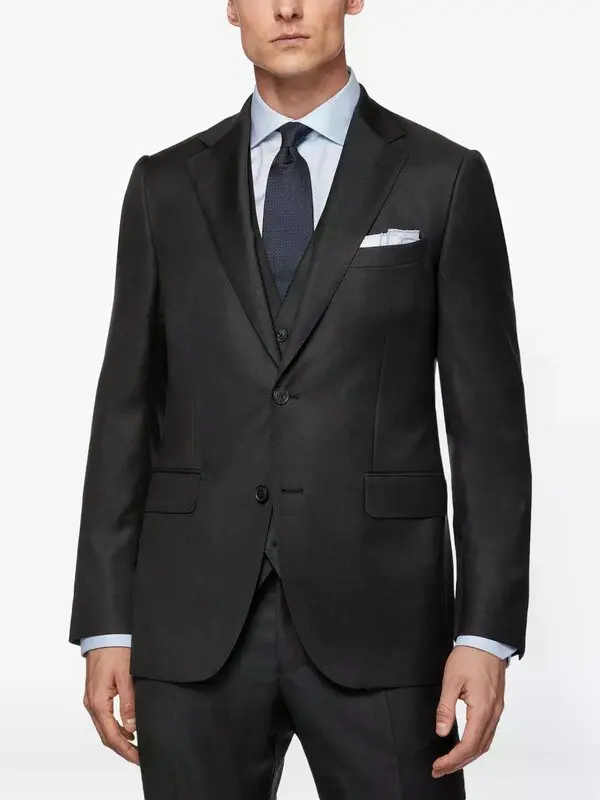 Boggi Milano Single-breasted Blazer - Grey