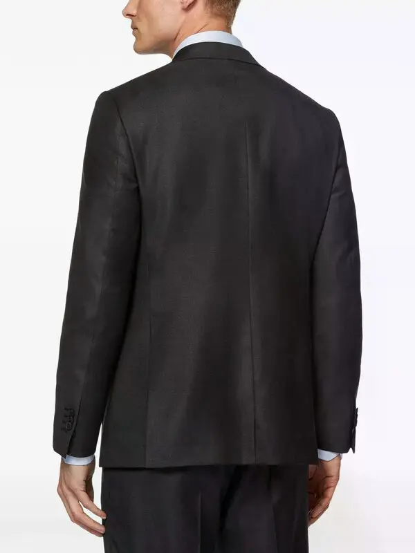 Boggi Milano Single-breasted Blazer - Grey