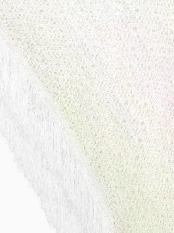 SIMONA CORSELLINI Fringe-trimmed Scarf - Neutrals