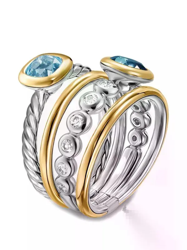 David Yurman Dy Mercer® Multi Row Ring