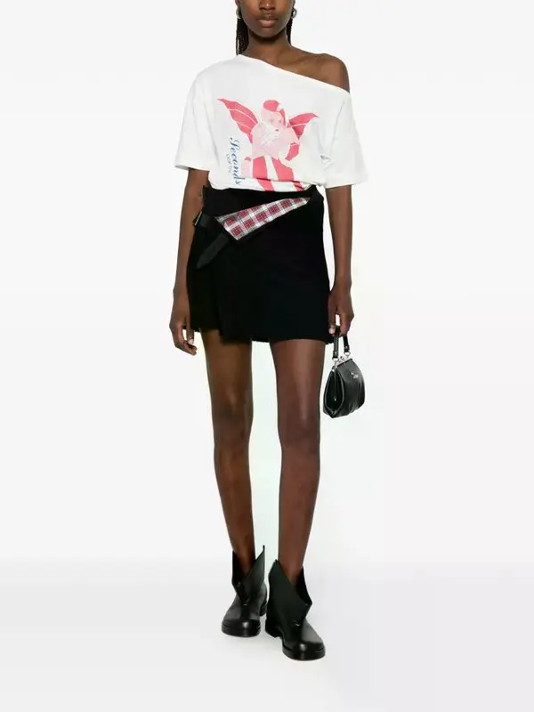 VIVIENNE WESTWOOD Buckle Pleated Mini Skirt