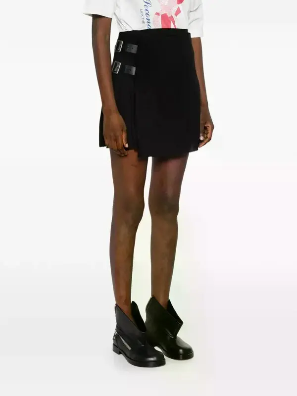 VIVIENNE WESTWOOD Buckle Pleated Mini Skirt