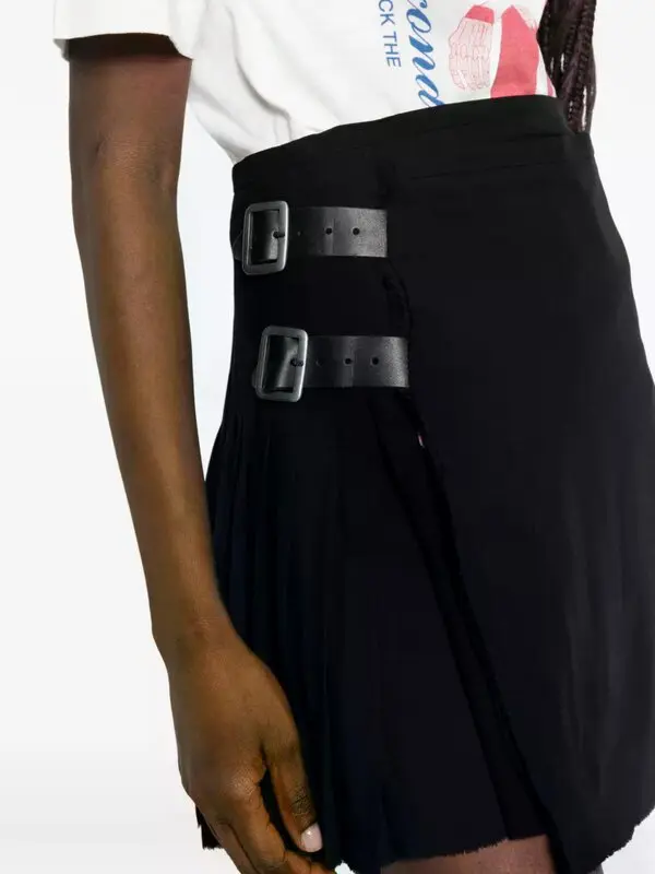 VIVIENNE WESTWOOD Buckle Pleated Mini Skirt