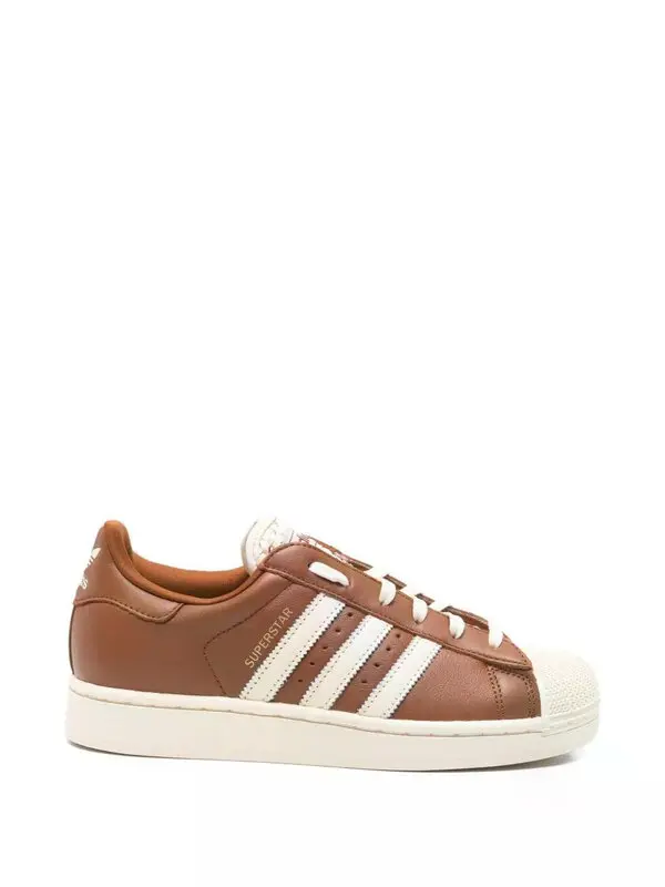 Adidas Superstar Lace-up Sneakers - Brown