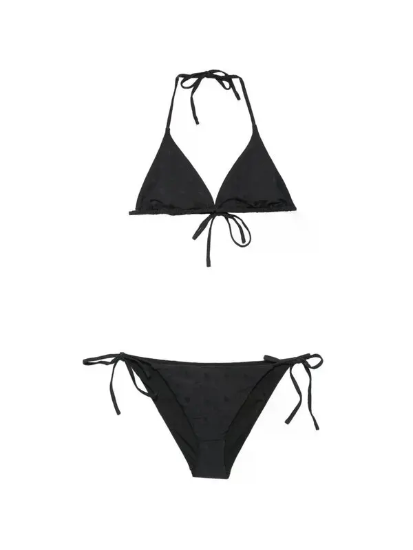 Polo Ralph Lauren Logo-detail Bikini - Black