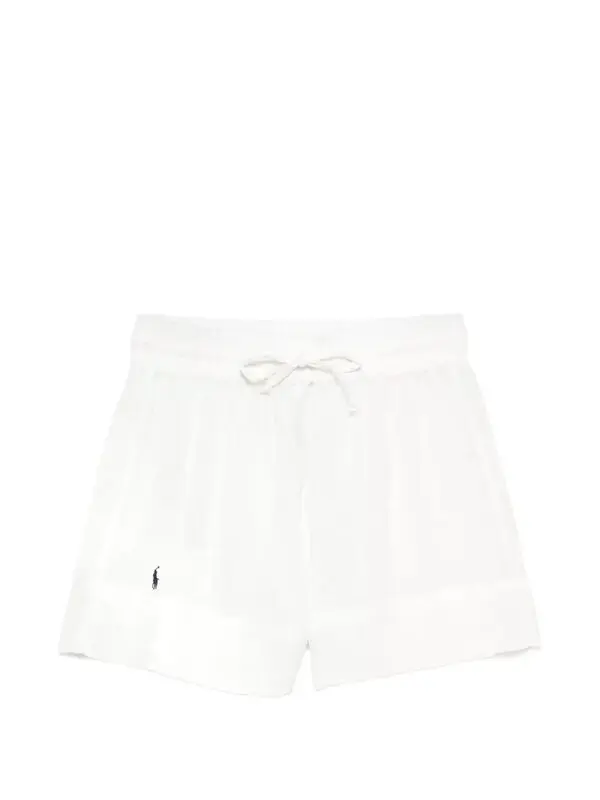 Polo Ralph Lauren Logo-embroidered Drawstring Shorts - Neutrals