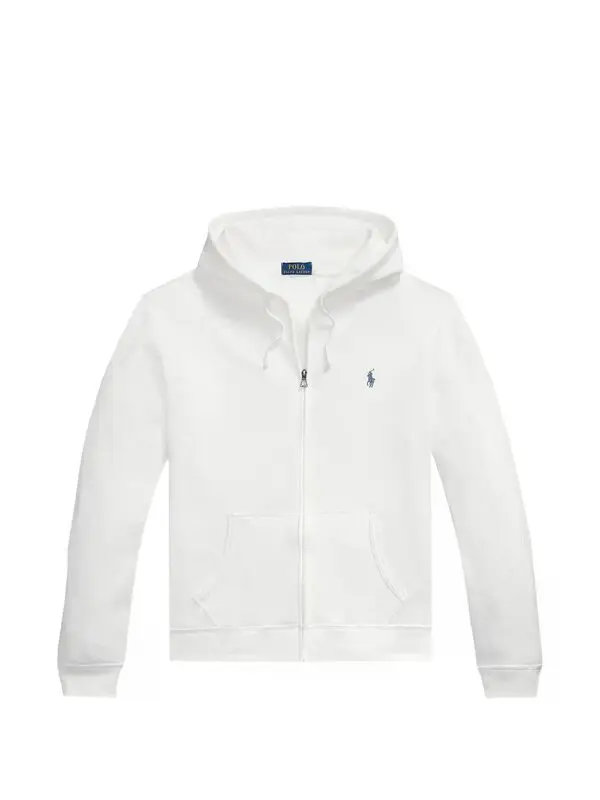 Polo Ralph Lauren Zip-up Hoodie - White