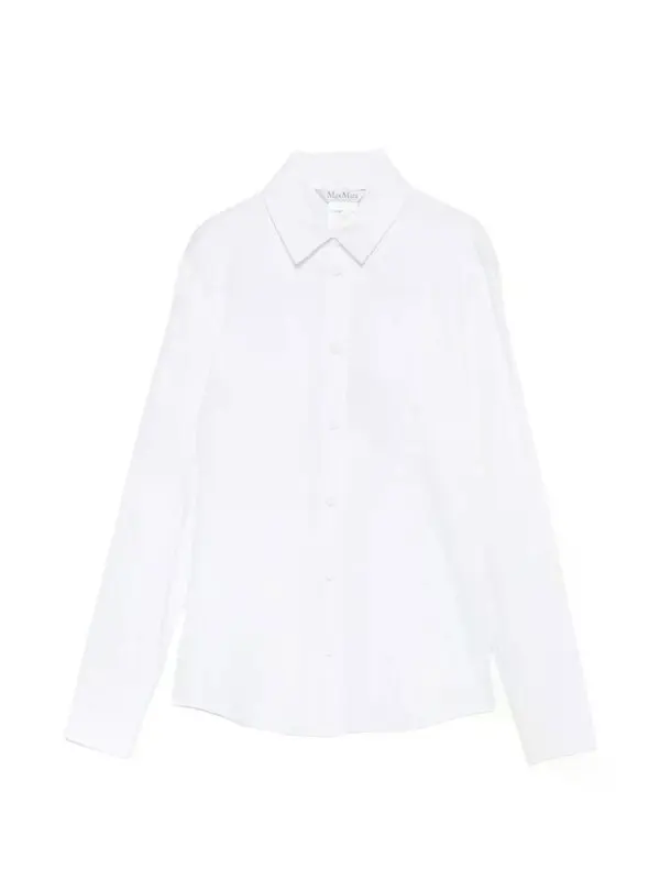 Max Mara Badesse Long-sleeve Shirt - White