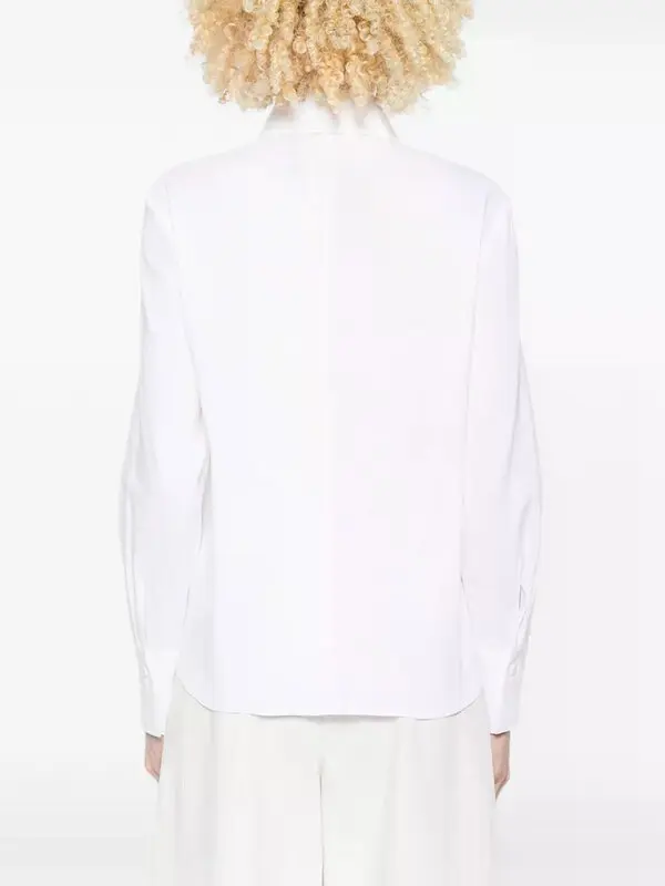 Max Mara Badesse Long-sleeve Shirt - White