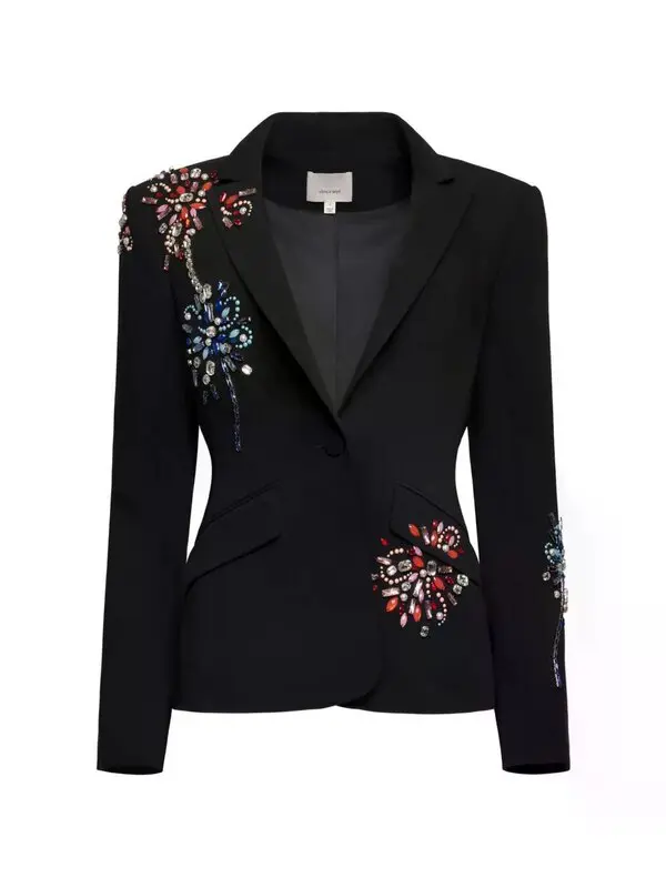 Cinq À Sept Embellished Kendall Jacket - Black