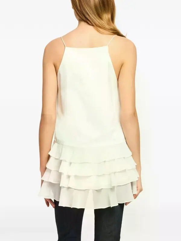 Cinq À Sept Ruffled V-neck Top