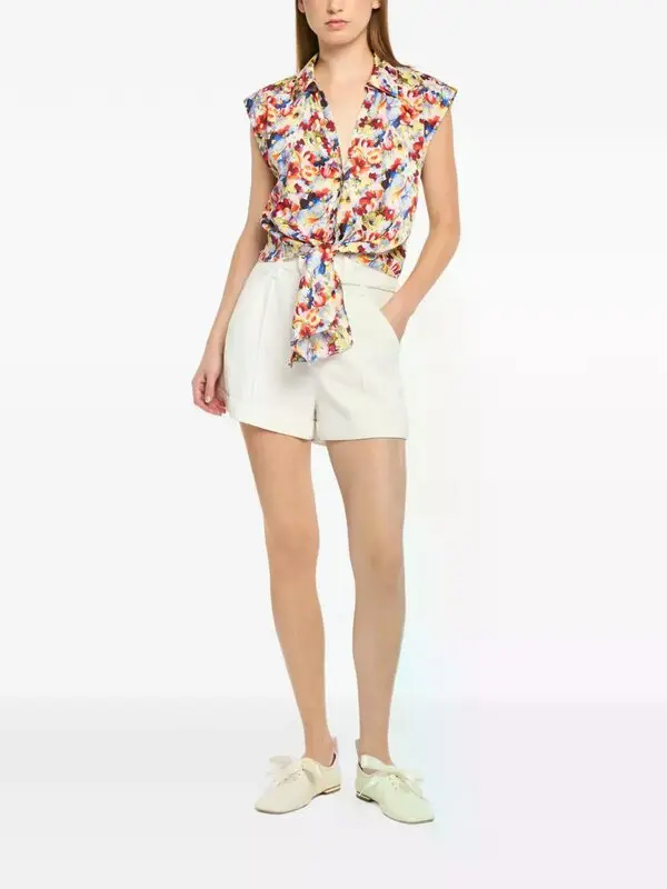 Cinq À Sept Wildflower Sleeveless Top