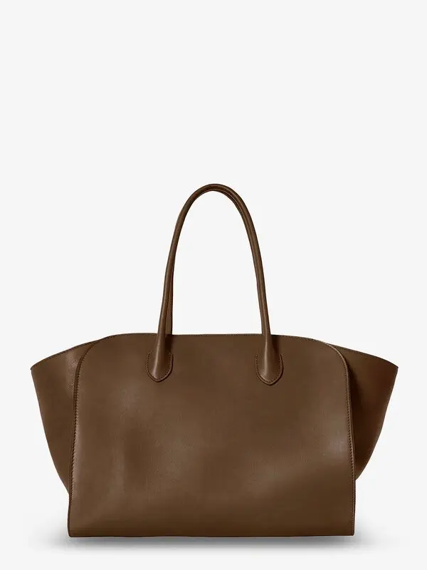 THE ROW Marlo 14 Leather Shoulder Bag - Brown
