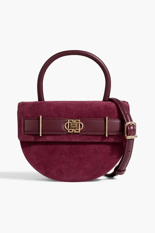 Simkhai Roan Crossbody Bag - Claret