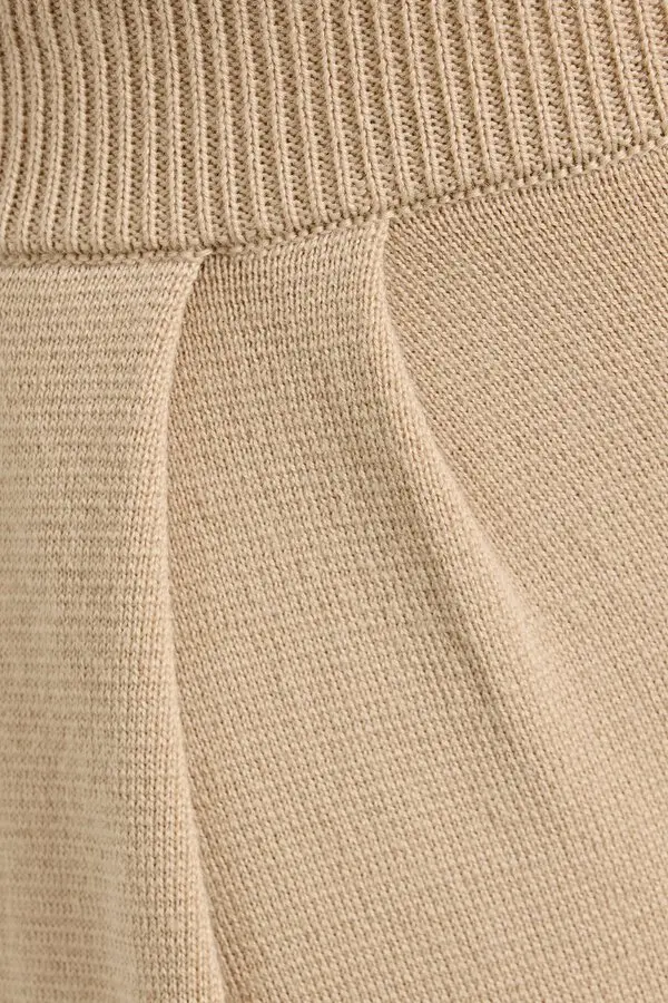 Max Mara Pleated Wool Wide-leg Pants