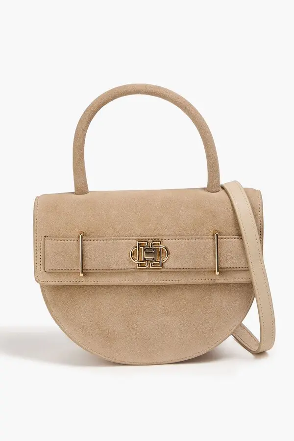 Simkhai Suede Crossbody Bag - Beige