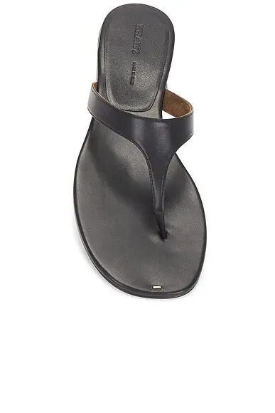 Khaite Archer Thong Sandal - Black