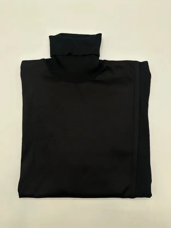 DECADRE Turtleneck Wool And Silk Sweater
