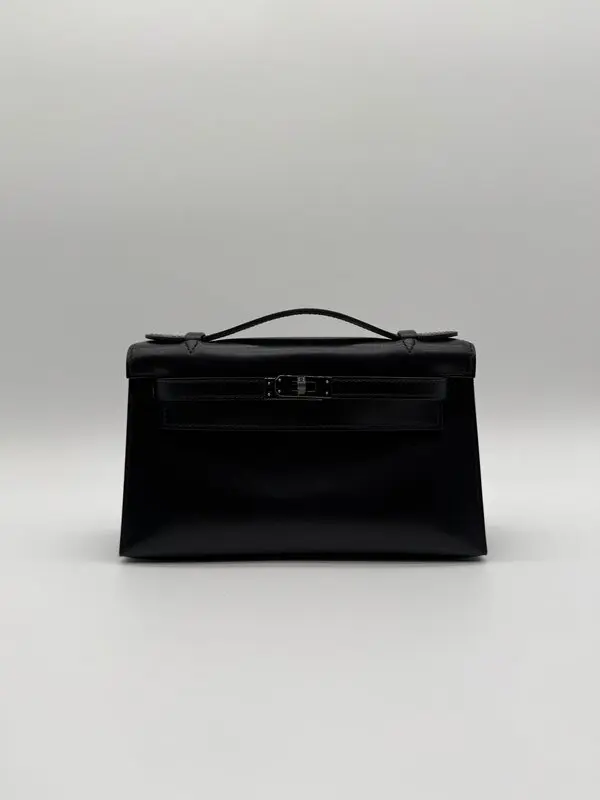 Hermès Kelly So Box Leather - Black