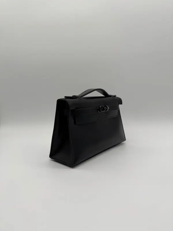 Hermès Kelly So Box Leather - Black