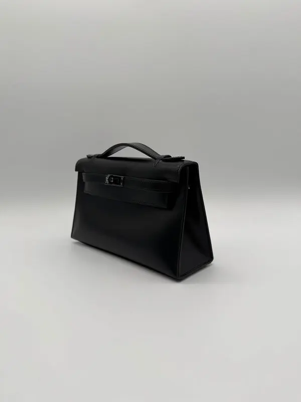 Hermès Kelly So Box Leather - Black